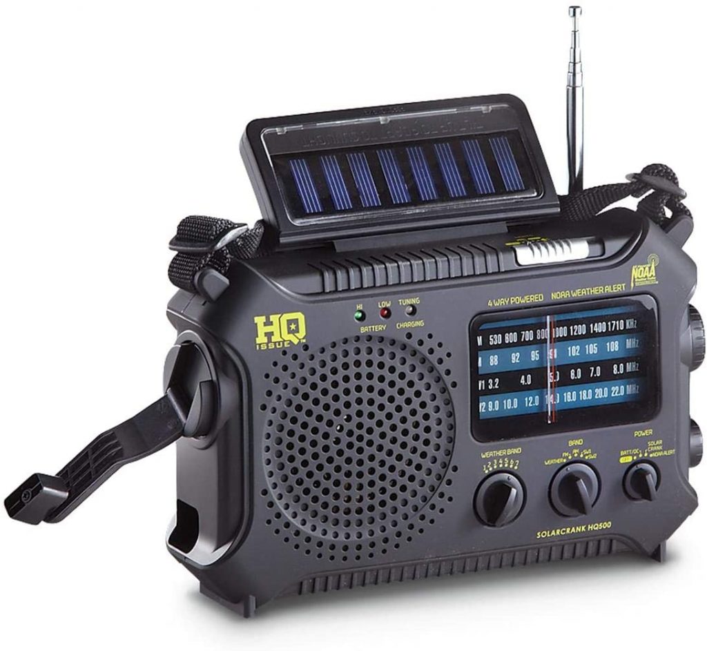 HQ Issue Multi Band Dynamo Amp Solar Powered Radio Review – Camping ...